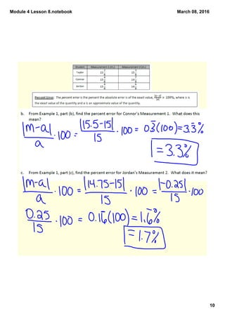 Module 4 lesson 8 | PDF