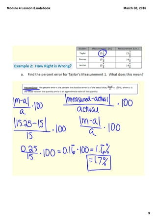 Module 4 lesson 8 | PDF