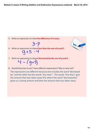 Module 4 lesson 9 | PDF