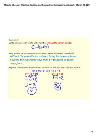 Module 4 lesson 9 | PDF