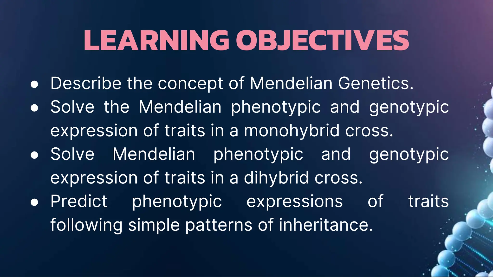 Module 4: Mendelian Genetics and Punnett Square | PPTX