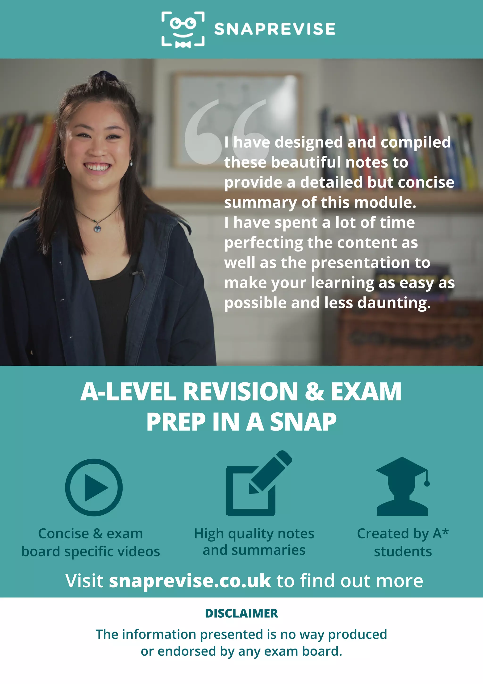 A-level OCR Biology Notes: Biodiversity, Evolution & Disease (Module 4 ...