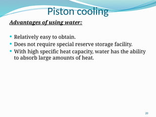 Engine Cooling systems in Internal Combustion Engines | PPTX