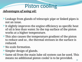 Engine Cooling systems in Internal Combustion Engines | PPTX