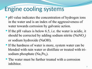 Engine Cooling systems in Internal Combustion Engines | PPTX