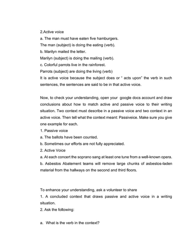 Problem-based lesson plan for grade 9 in english | PDF | Education