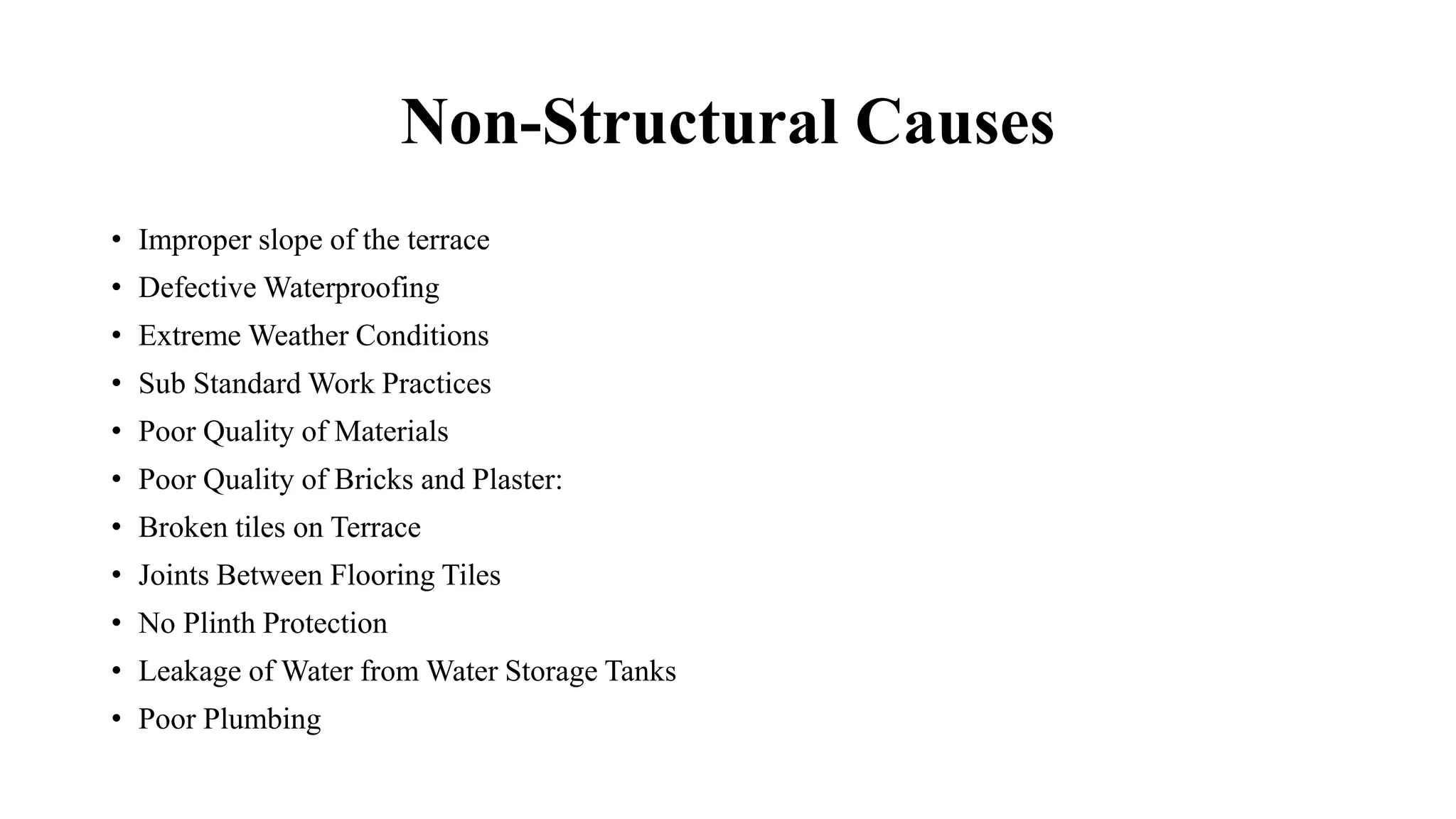 Deterioration of concrete ppt | PPTX