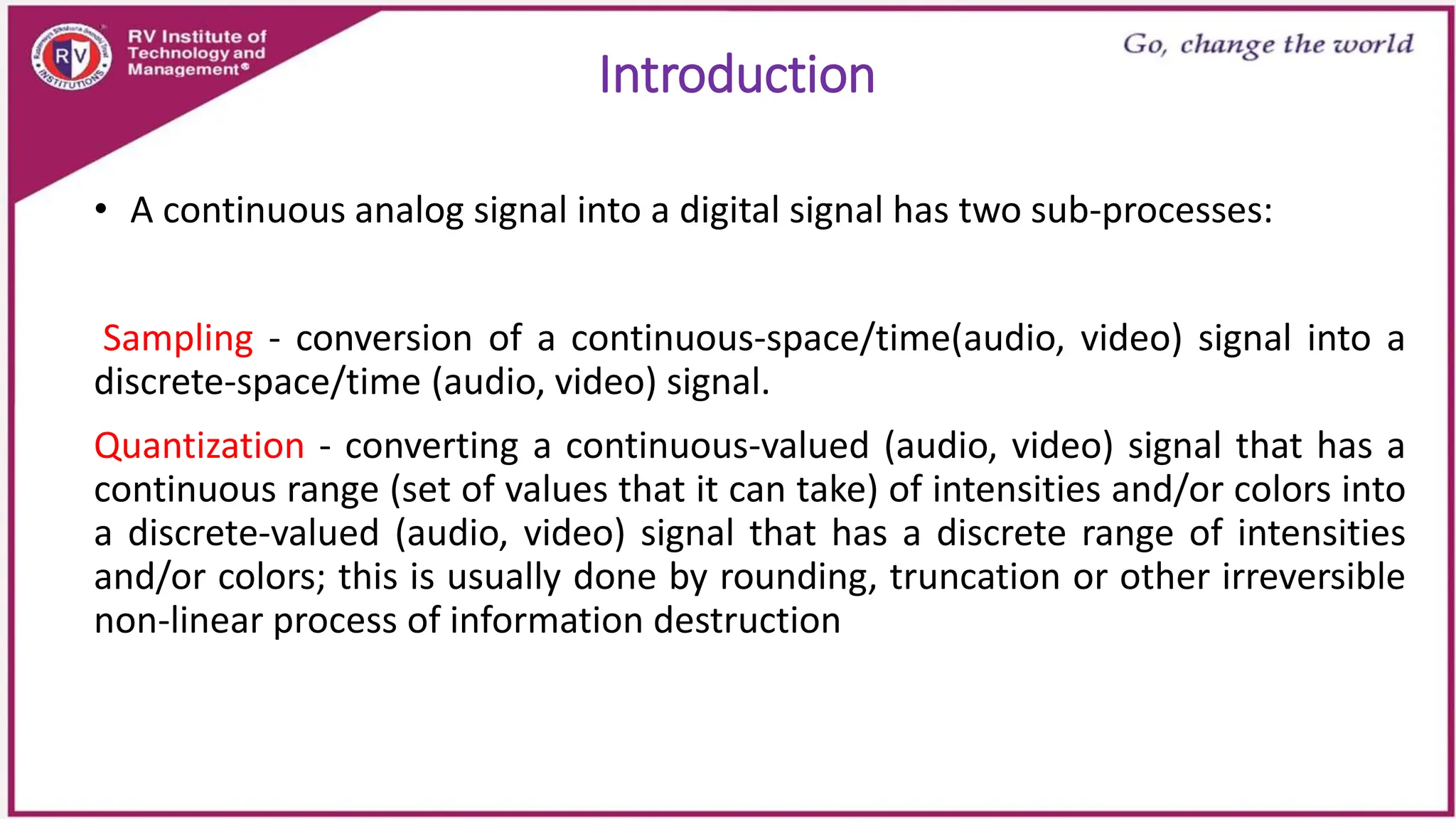 communication concepts on sampling process | PPTX