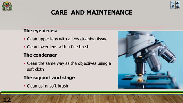 Module 4 Proper Use, Care and Maintenance of a Microscope.pptx