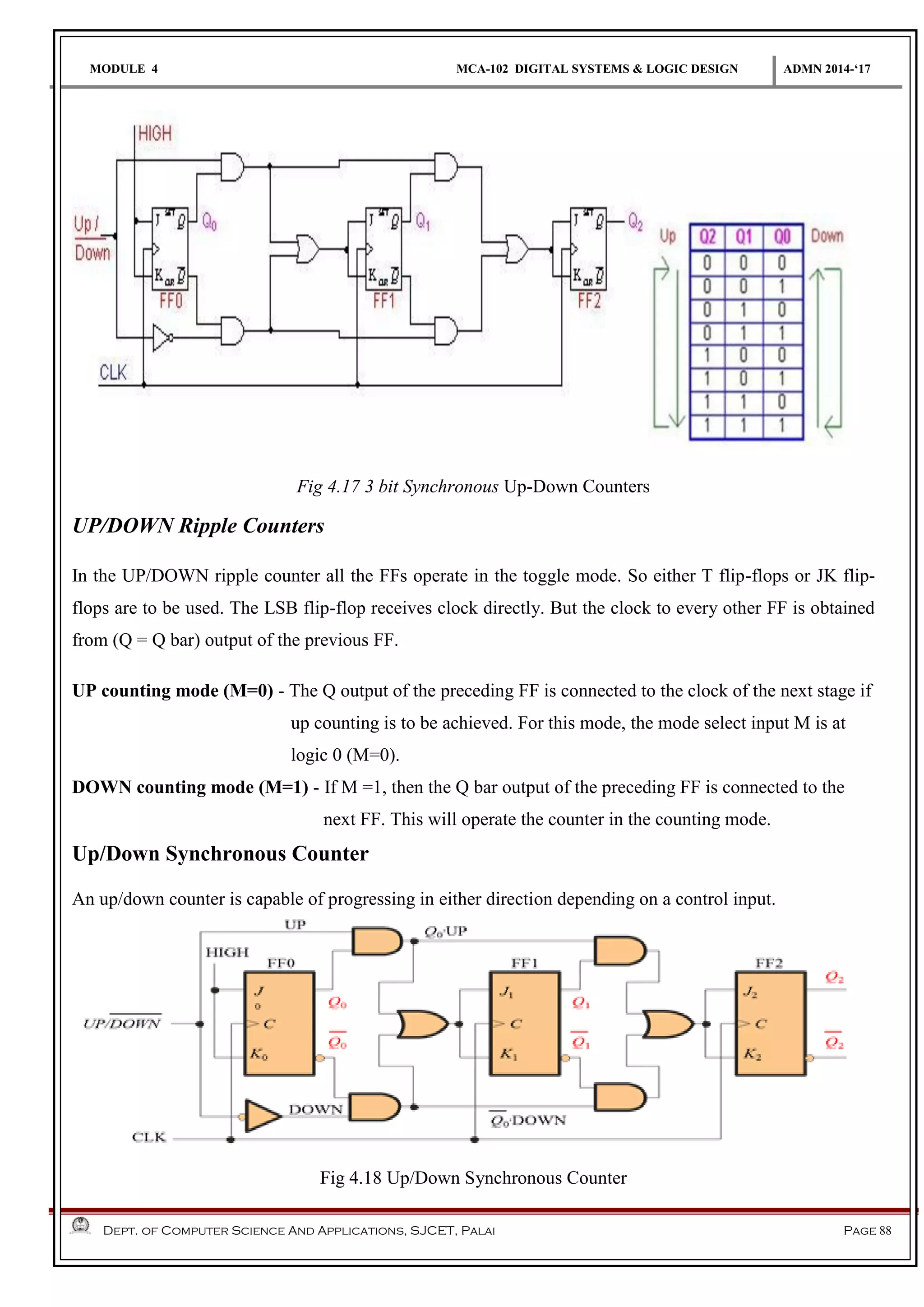 Module 4 registers and counters | PDF