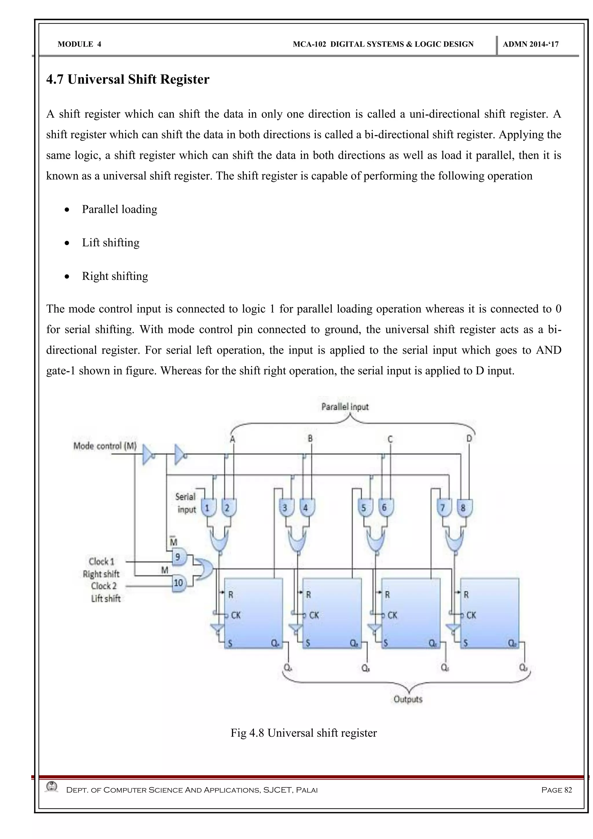 Registers and counters | PDF