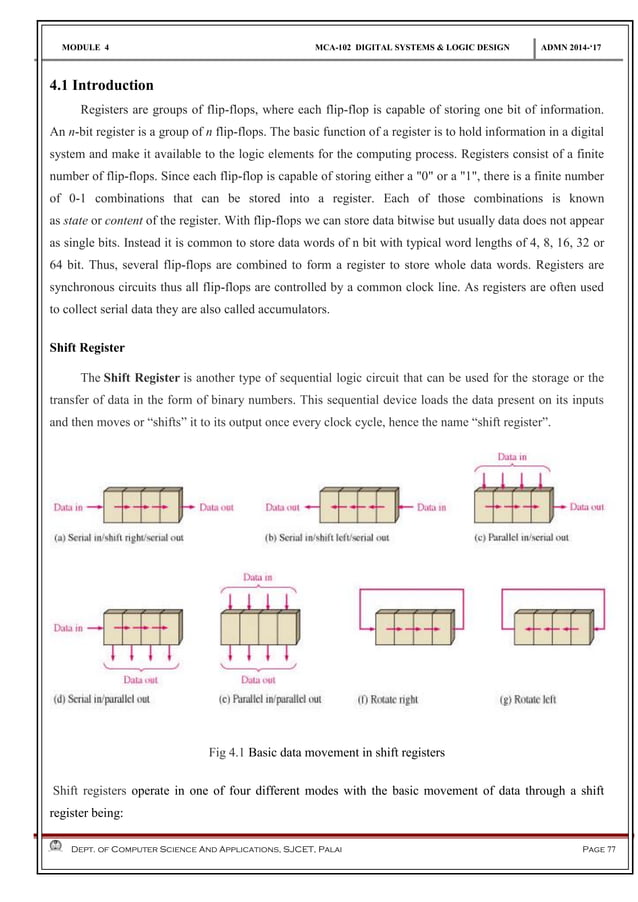 Registers and counters | PDF