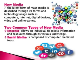 Print, Broadcast & New Media | PPTX