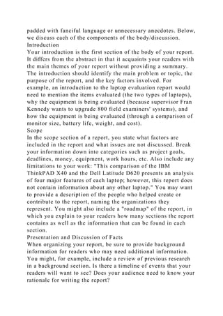 Module 4 Report Writing and ResearchCommentaryTopicsResearc.docx