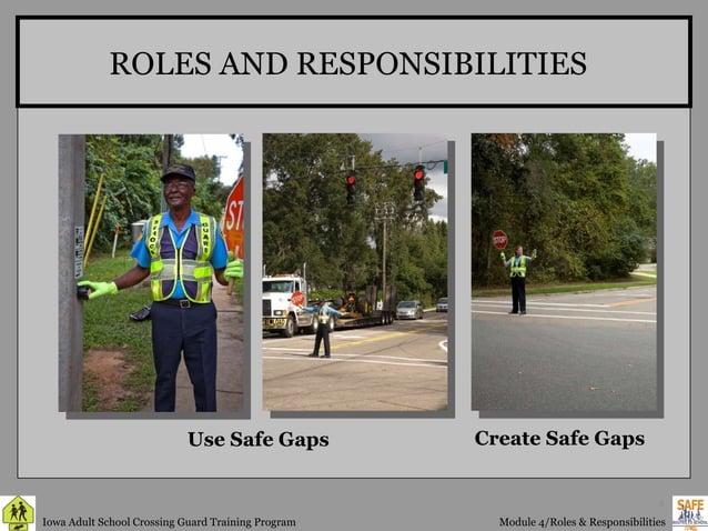 Crossing Guard Module 4 Roles | PPT