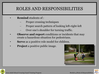 Crossing Guard Module 4 Roles | PPT