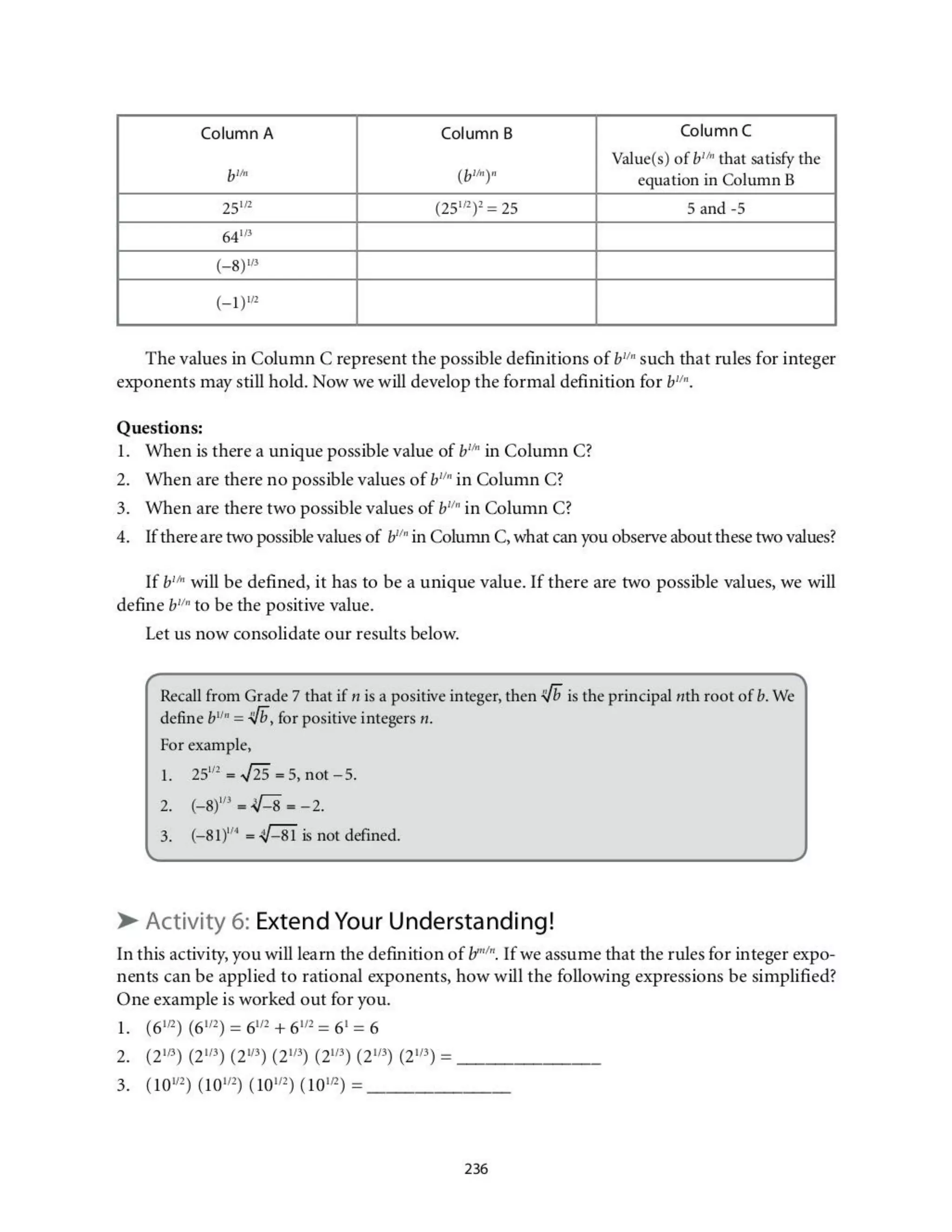 Grade 9 Math Module 4 - Zero Exponents, Negative Integral Exponents ...