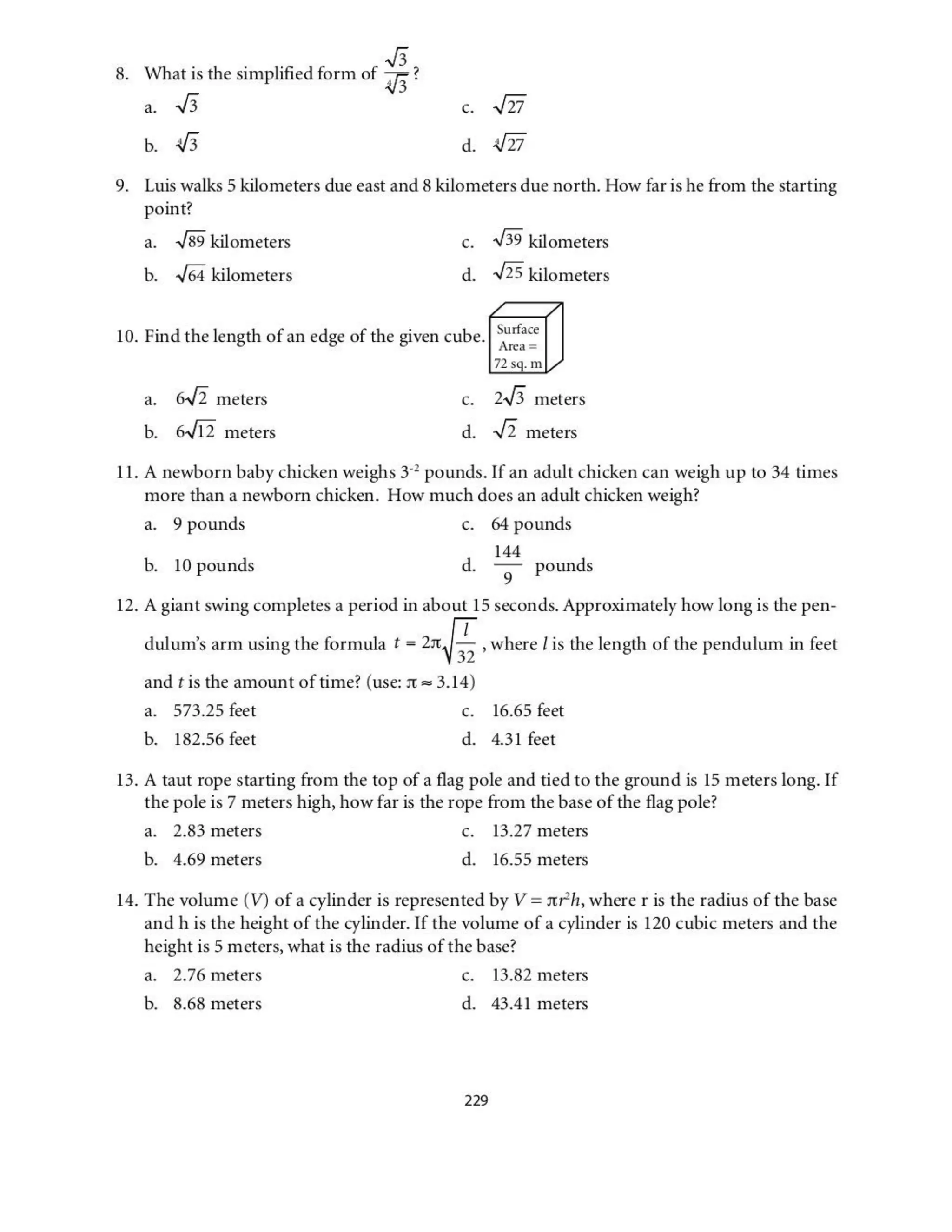Grade 9 Math Module 4 - Zero Exponents, Negative Integral Exponents ...