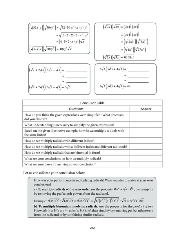 Grade 9 Math Module 4 - Zero Exponents, Negative Integral Exponents ...