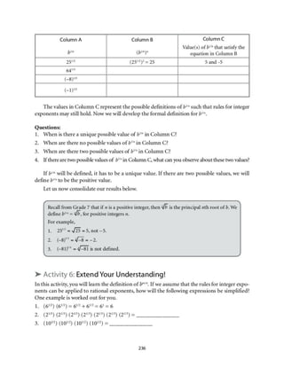 Grade 9 Math Module 4 - Zero Exponents, Negative Integral Exponents ...