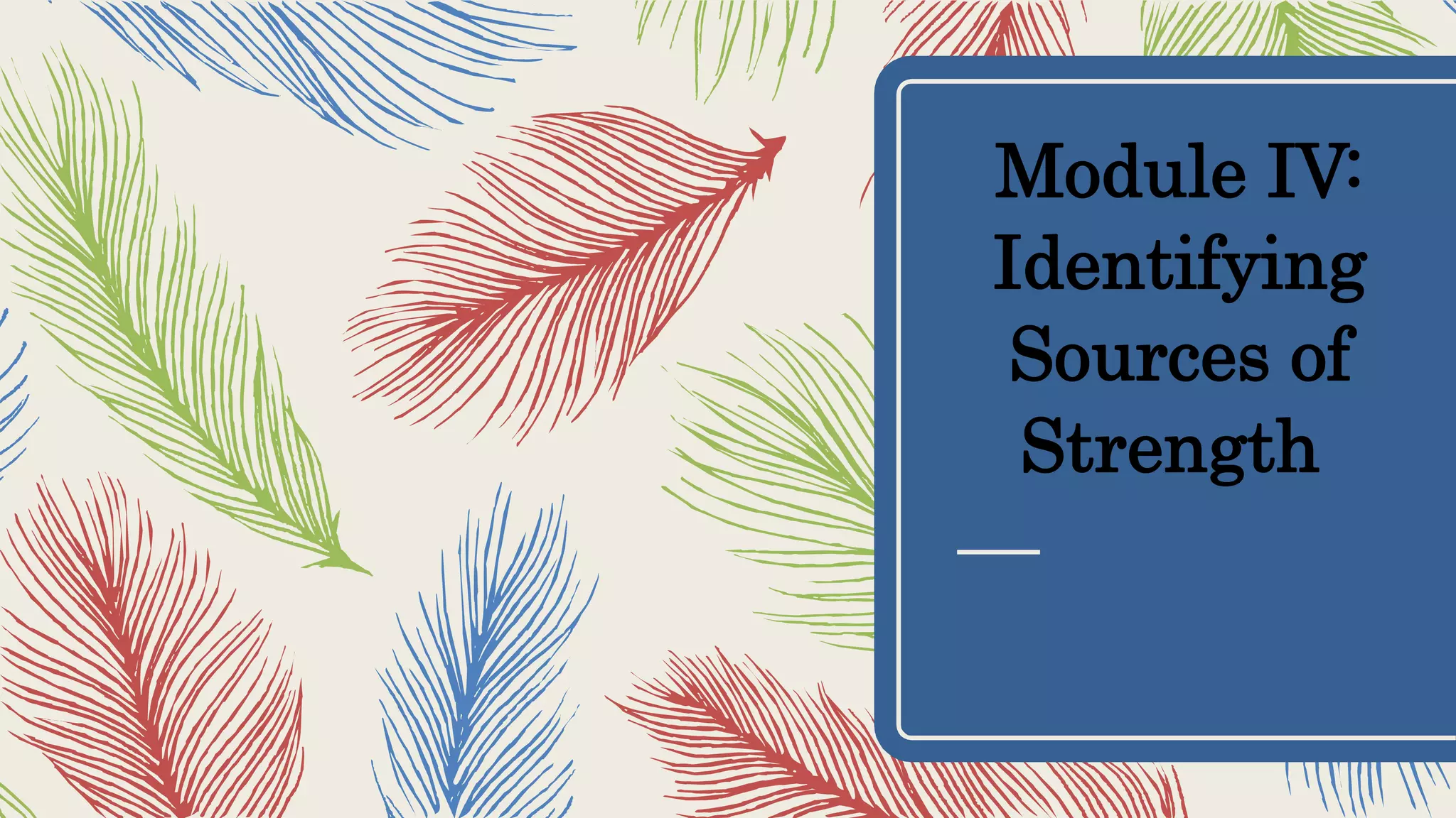 Module 4_Sources of Strength.pptx