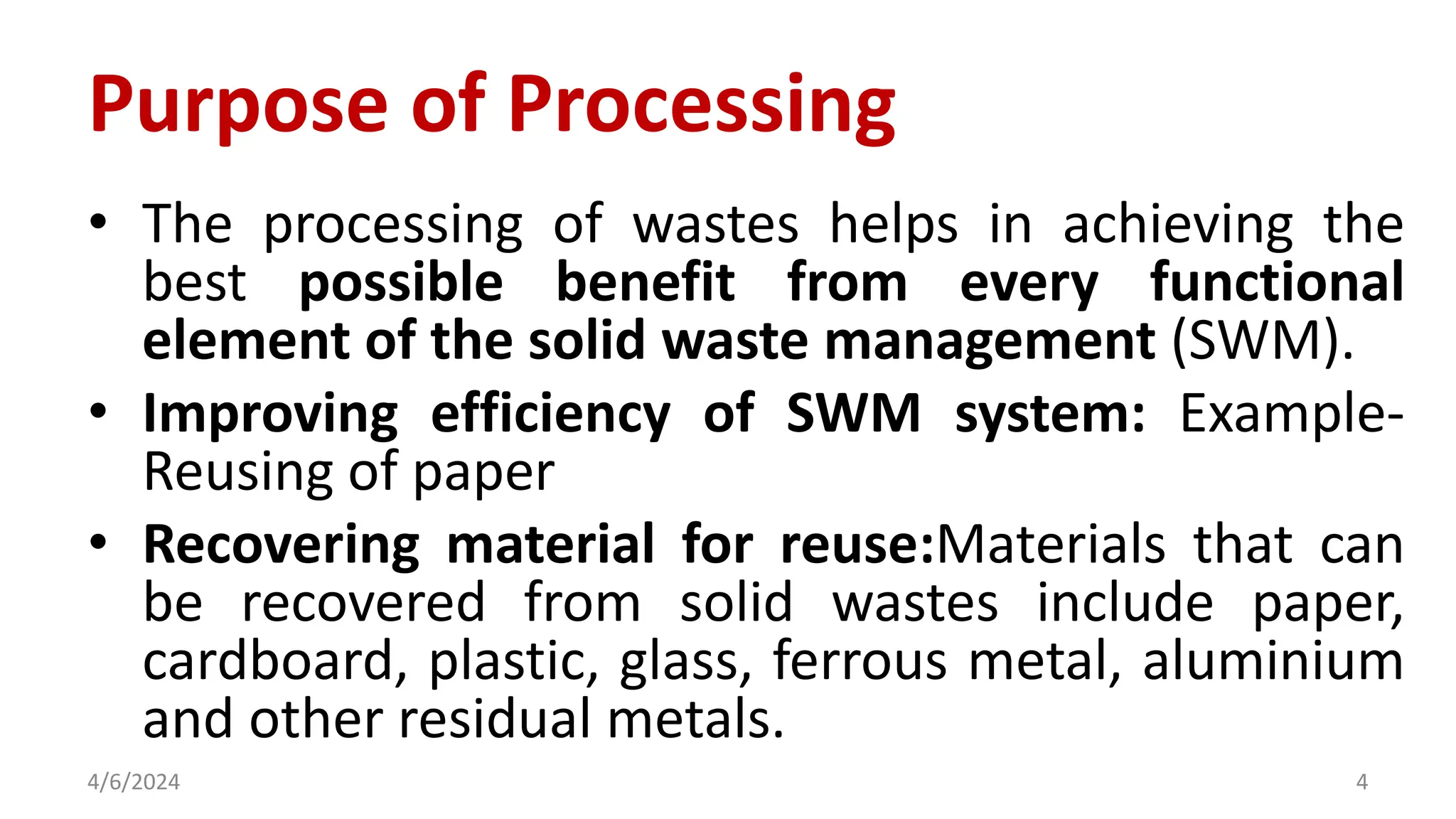 Waste management for VTU students, 2nd sem, | PPTX