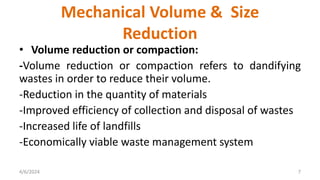 Waste management for VTU students, 2nd sem, | PPTX