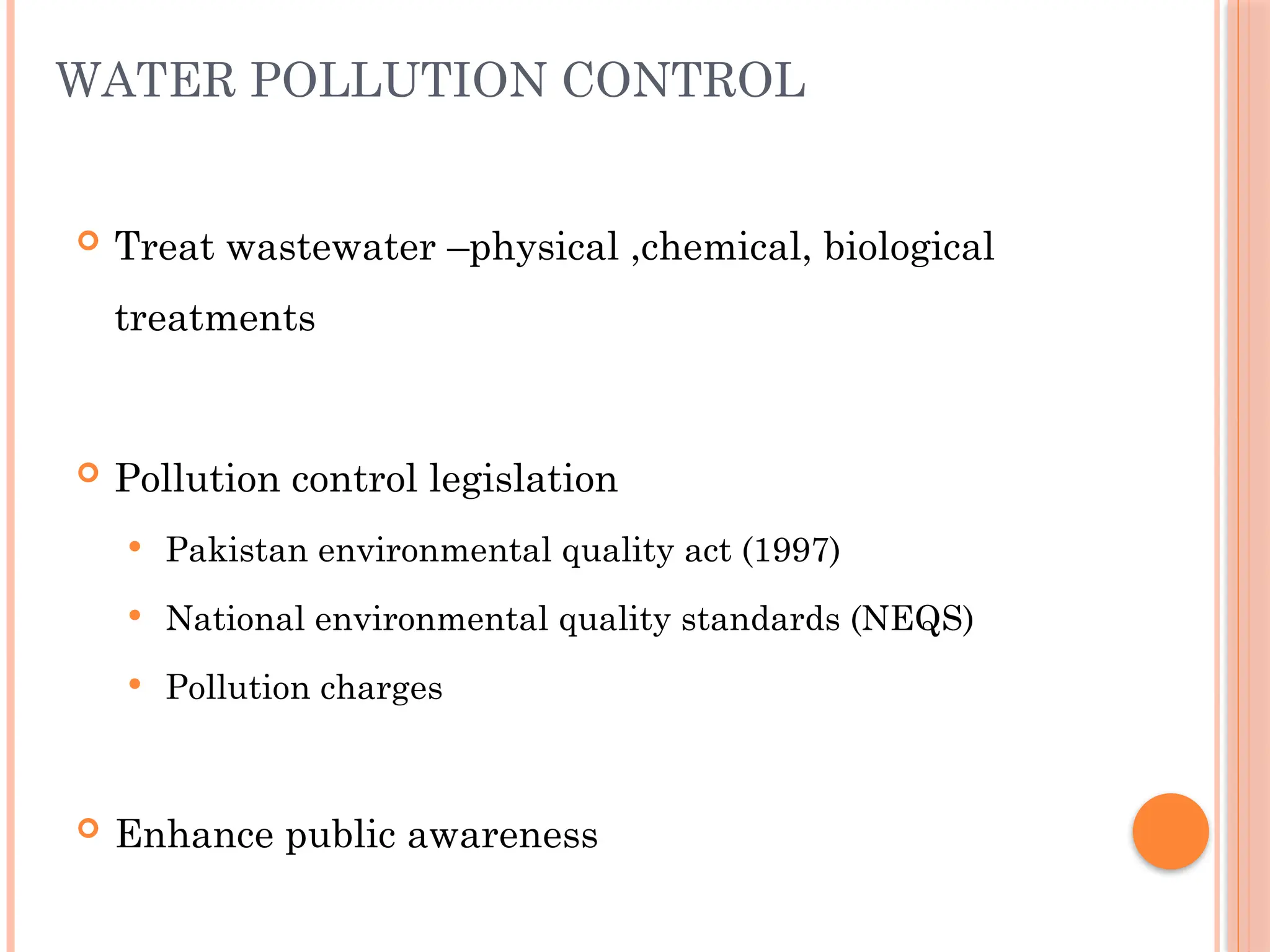 Module 4 Water Pollution slides of study | PPT
