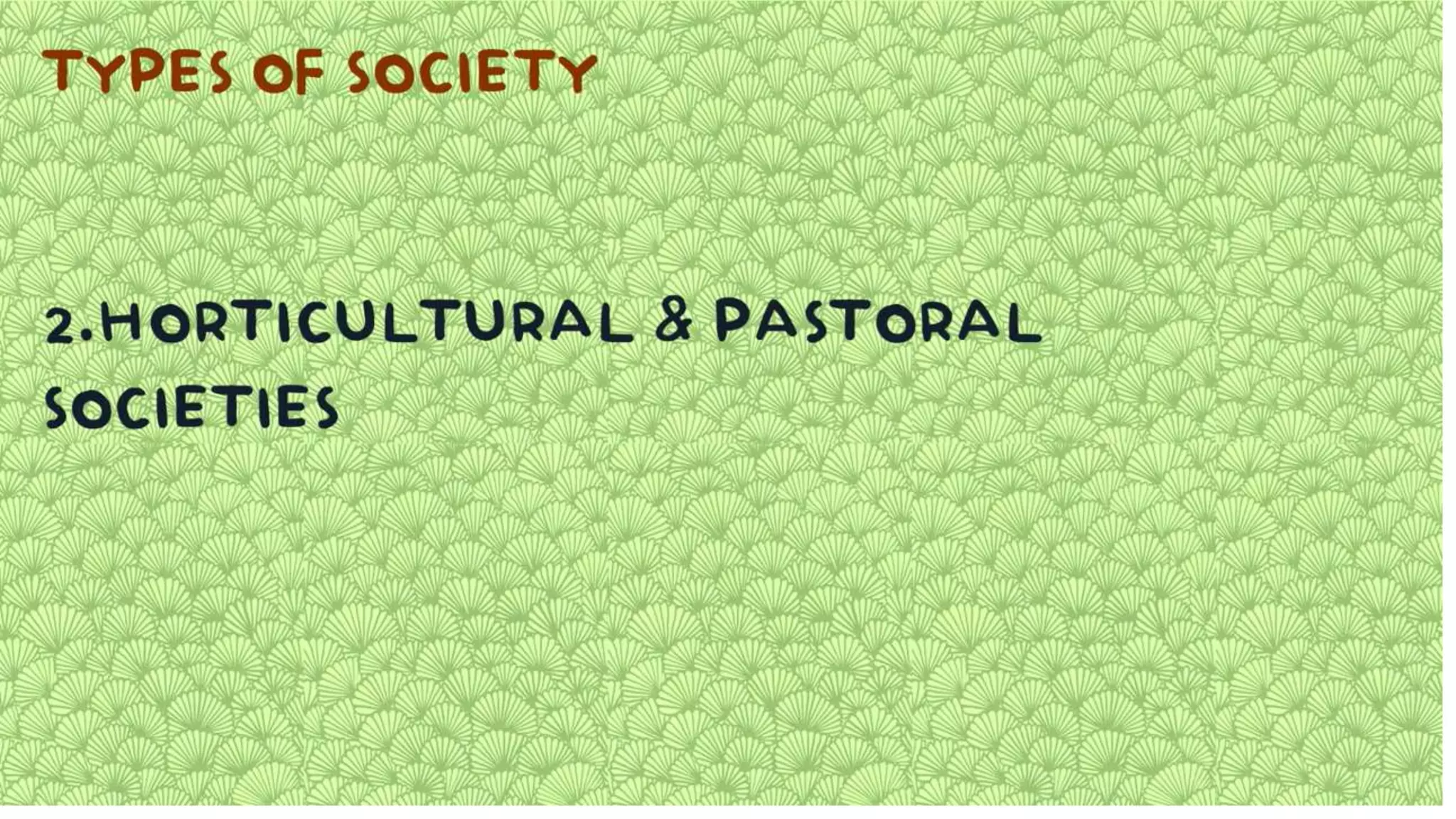 Types of Society (UCSP) | PPTX