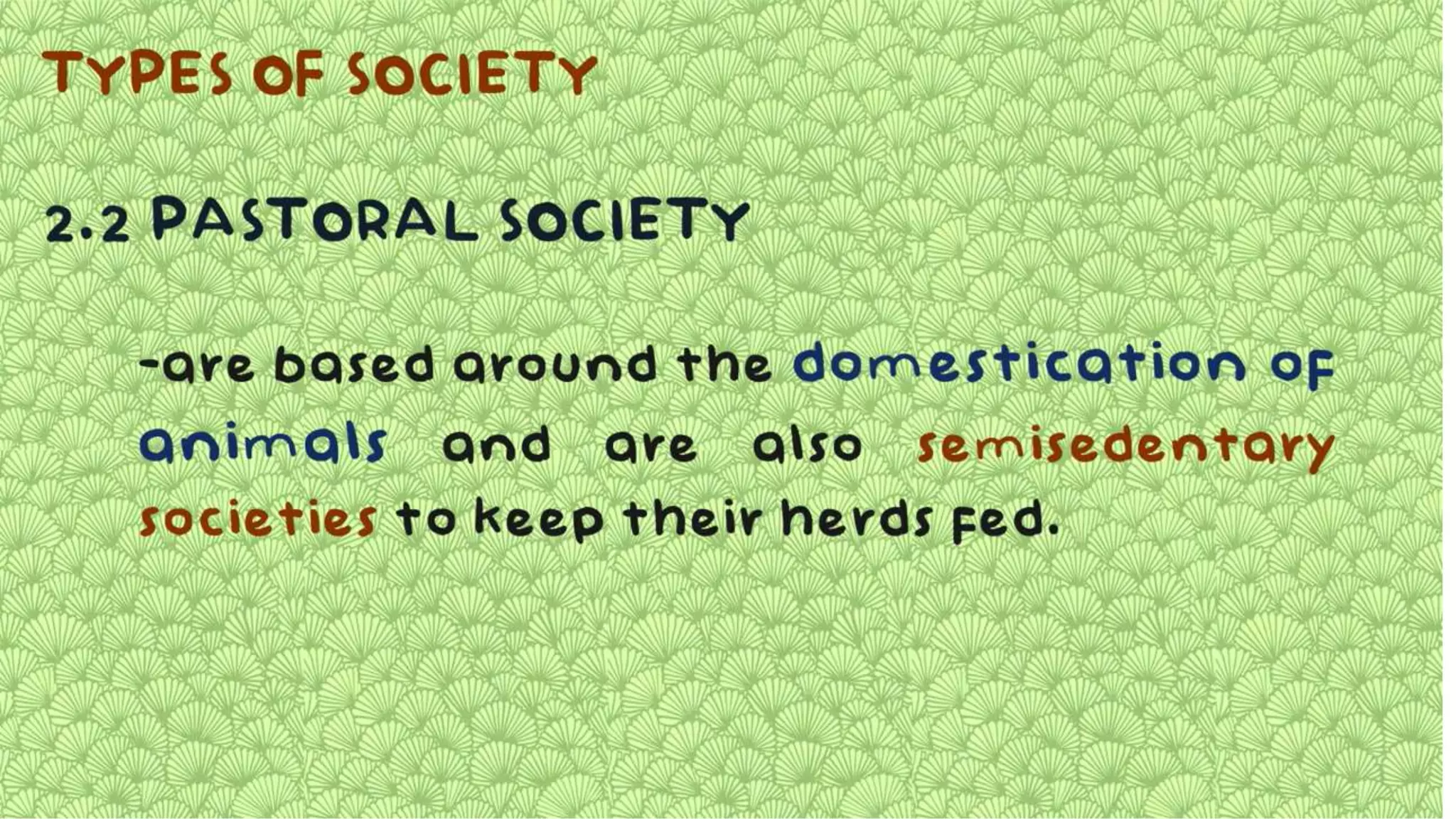 Types of Society (UCSP) | PPTX