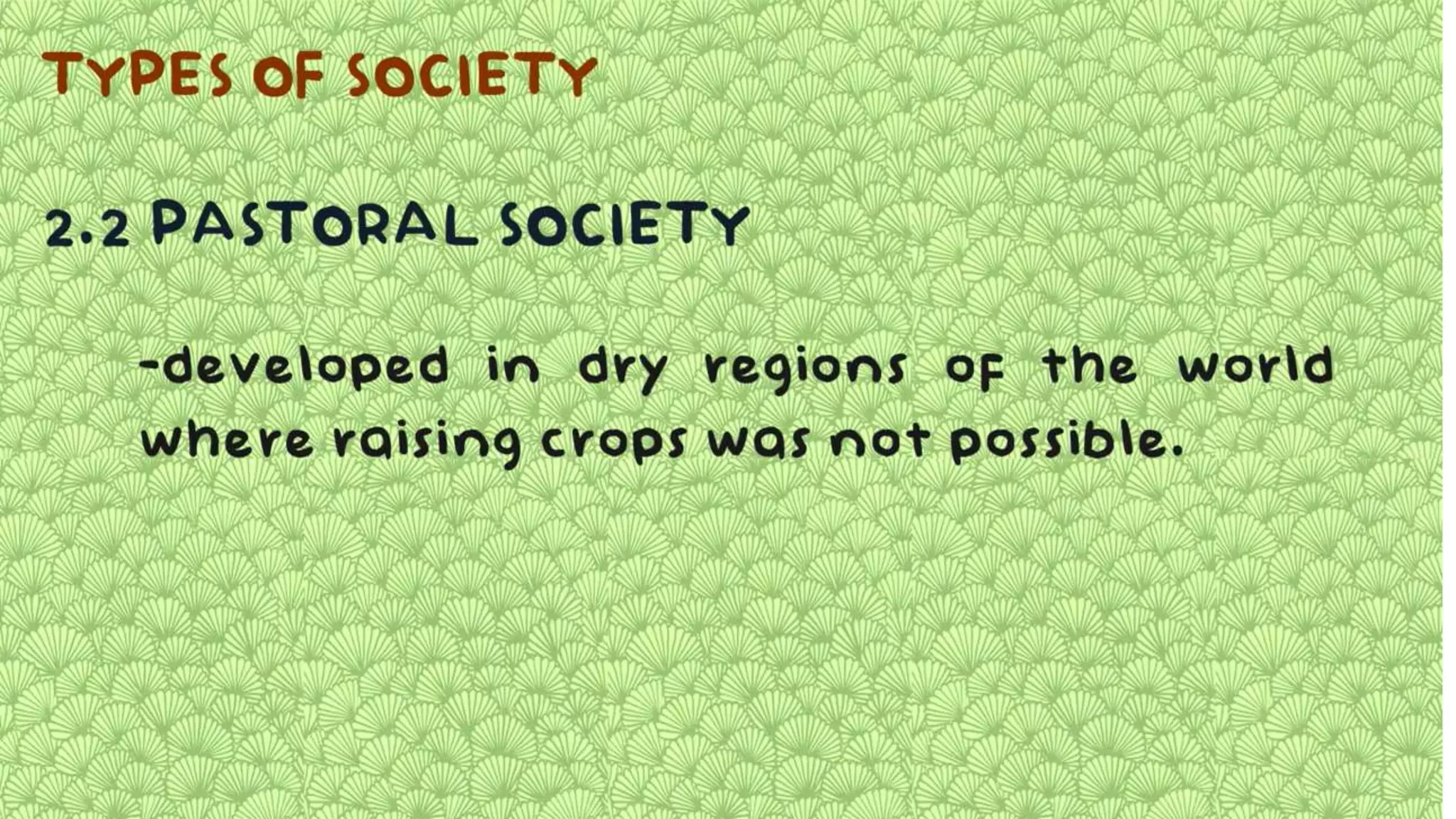 Types of Society (UCSP) | PPTX