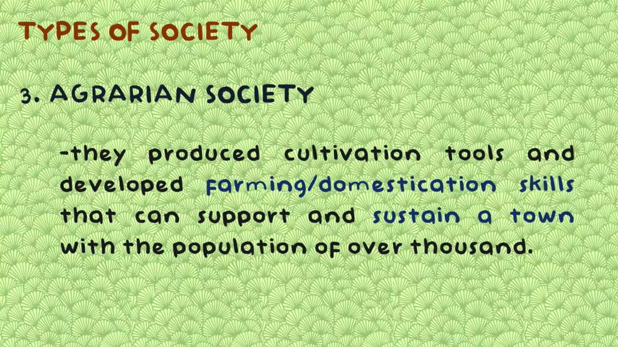 Types of Society (UCSP) | PPTX