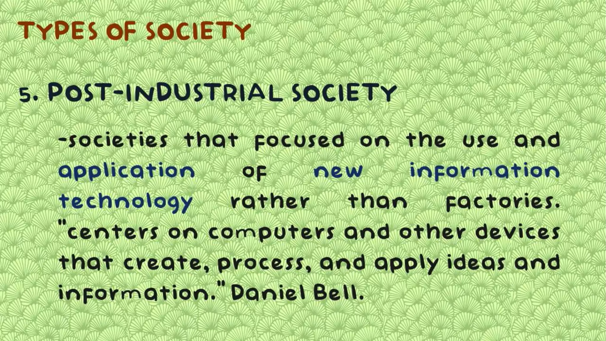 Types of Society (UCSP) | PPTX