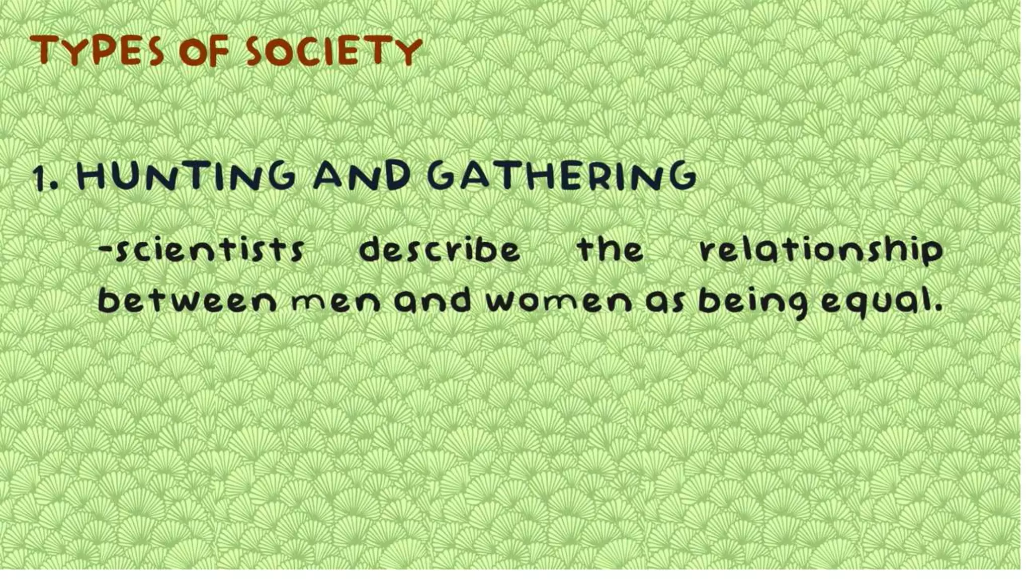 Types of Society (UCSP) | PPTX