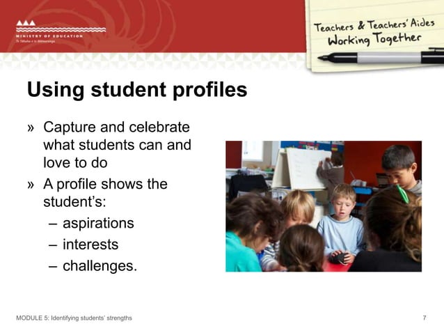 Module 5 Identifying students’ strengths | PPTX | Educational Assessment | Education