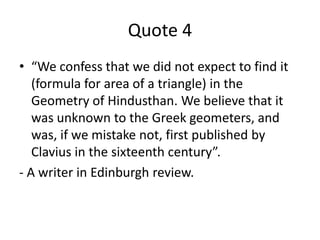 History of mathematics in India | PDF