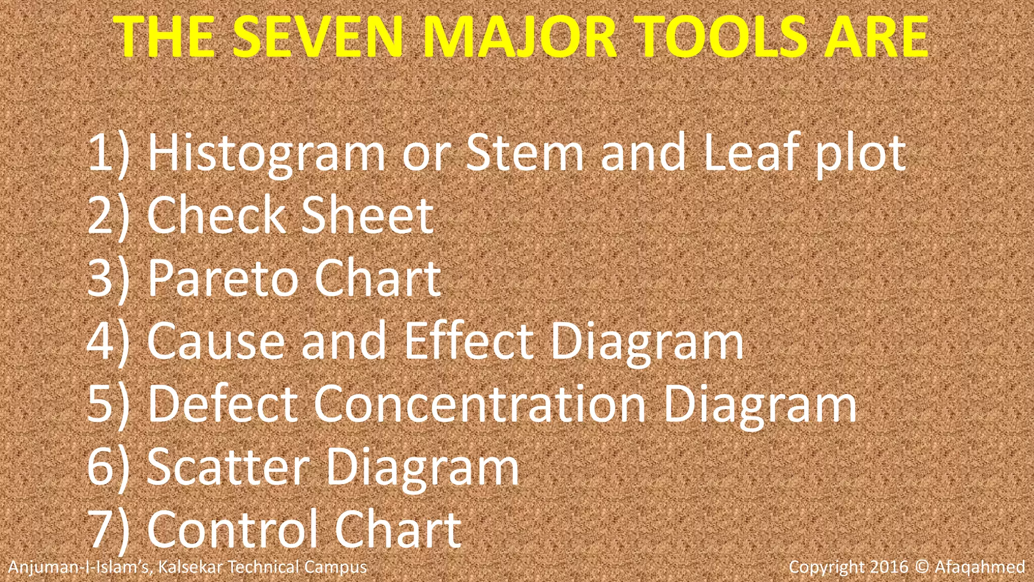 Statistical Quality Control & SQC Tools | PDF