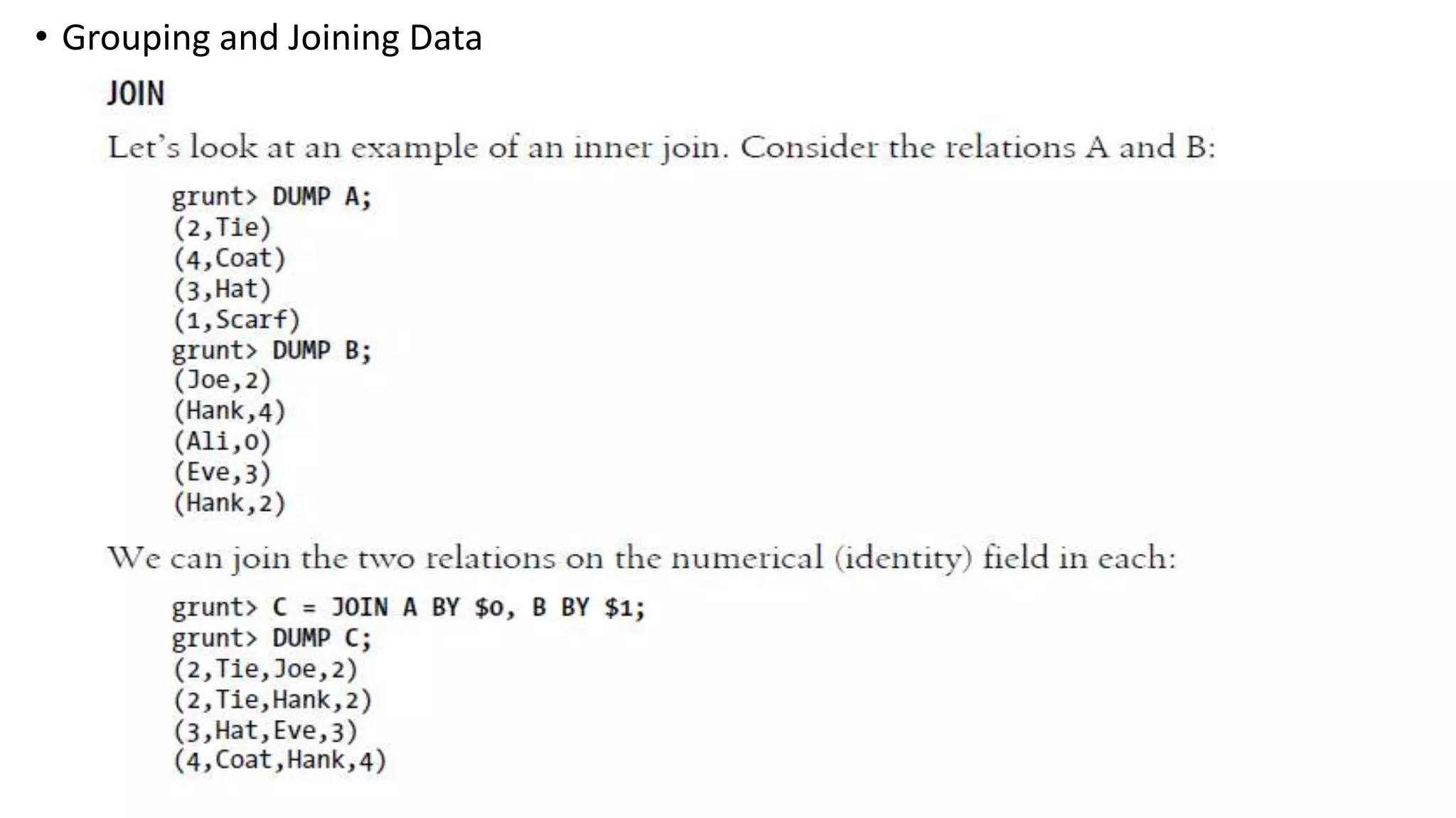 Pig and Pig Latin - Module 5 | PPTX
