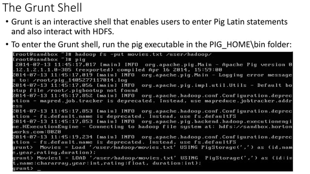 Pig and Pig Latin - Module 5 | PPTX