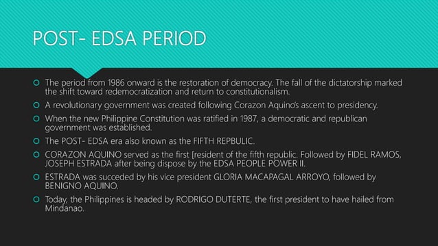 Module 5: HISTORICAL DEVELOPMENT OF PHILIPPINE DEMOCRATIC POLITICS | PPTX