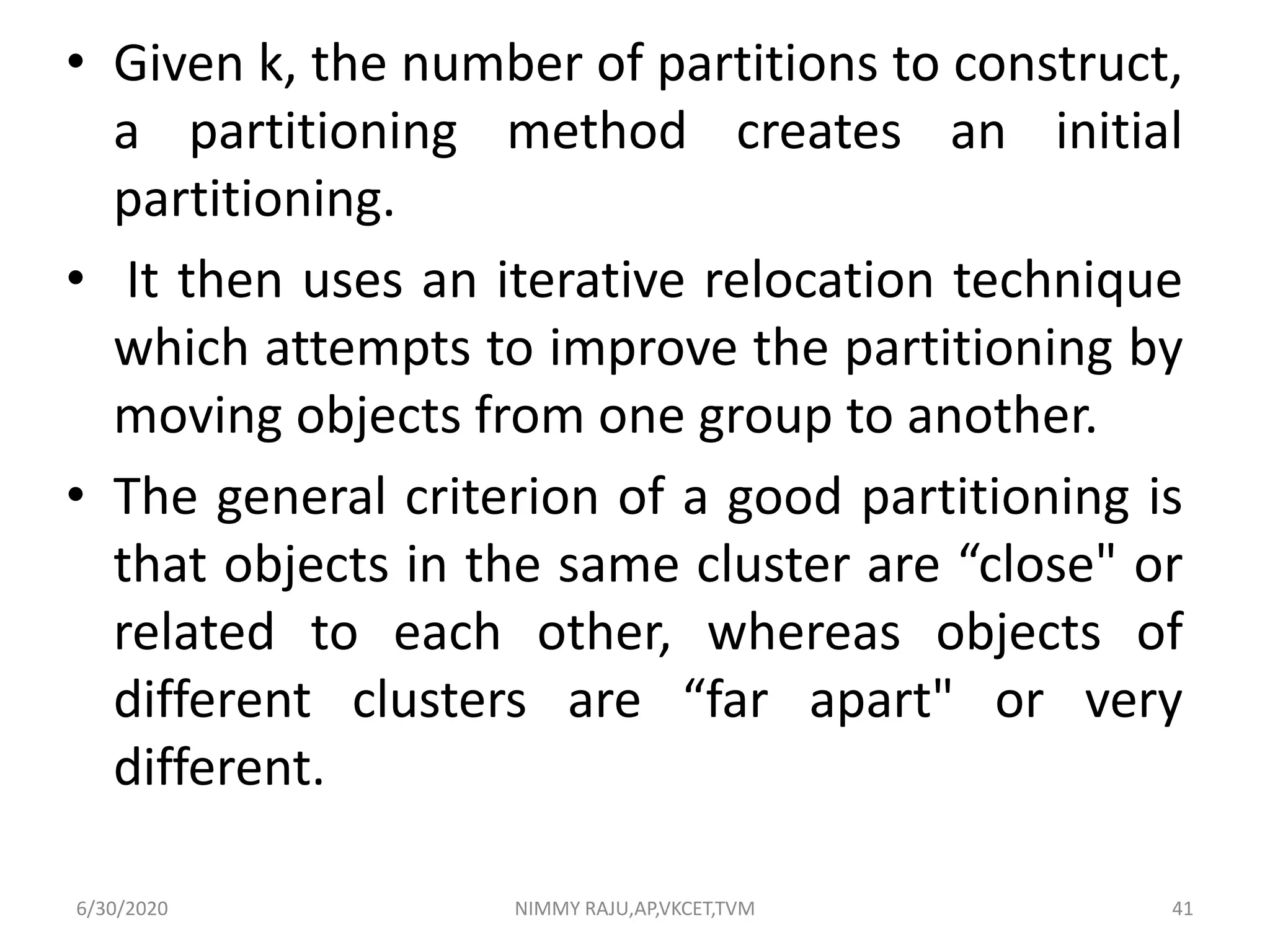 CS 402 DATAMINING AND WAREHOUSING -MODULE 5 | PPTX