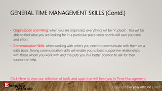 Time Management Skills | PPT
