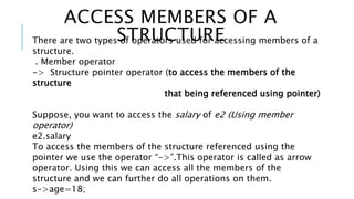 Module 5-Structure and Union | PPT