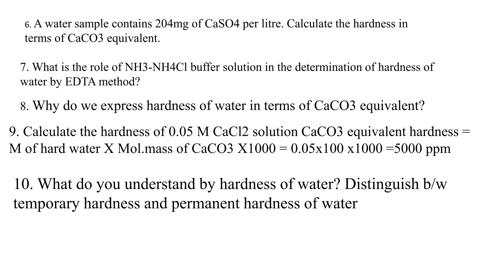 Module 5 Chemistry notes and assignment notes | PPTX