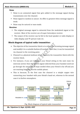 intoduction to electronics and communication | PDF