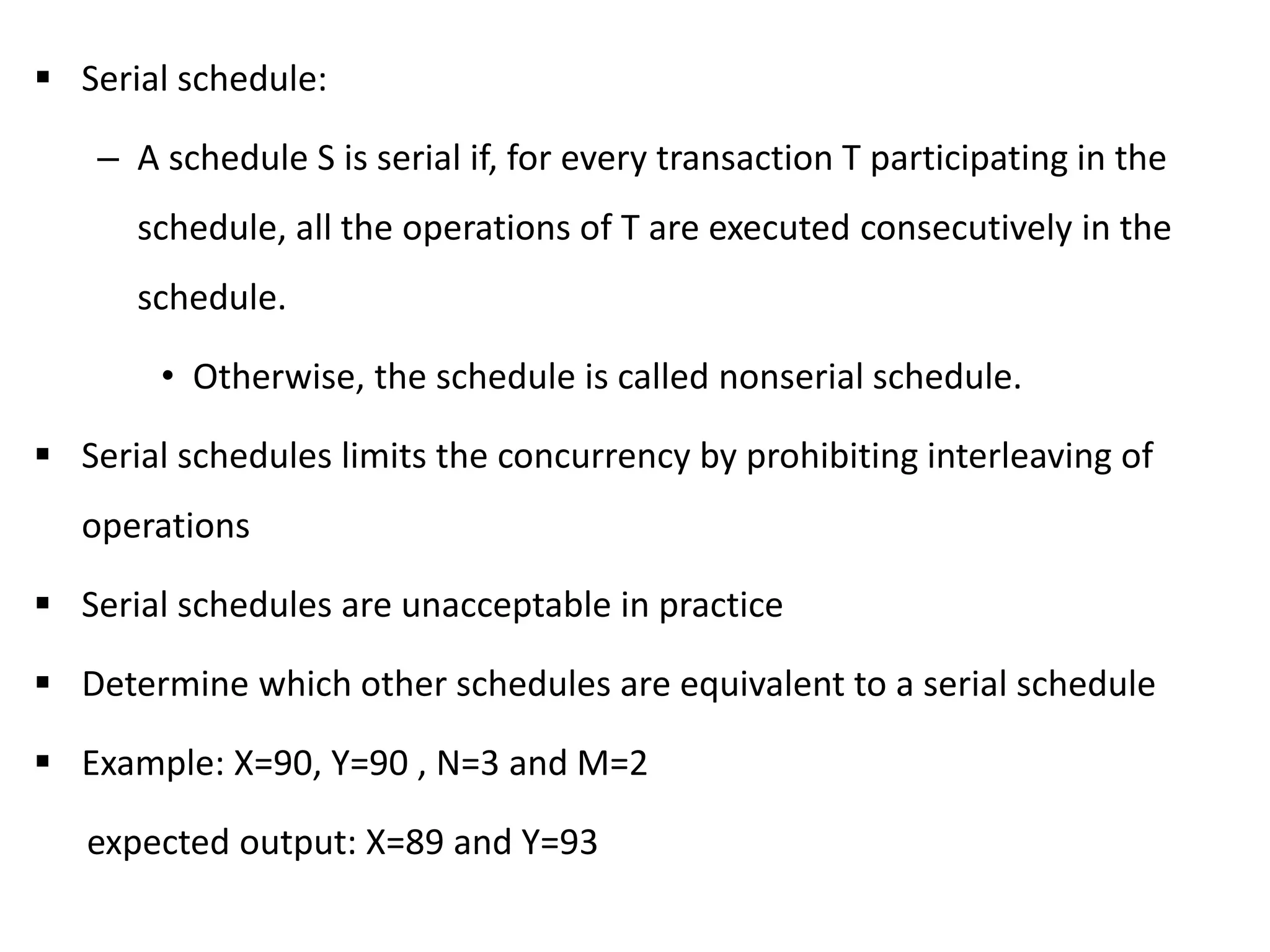 Transactions and concurrency control mechanisms in database management system | PPT