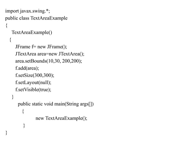 Module 5pptx Gui Programming And Applets Ppt