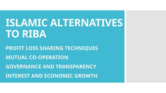 Module 5. Islamic alternatives to riba.pptx