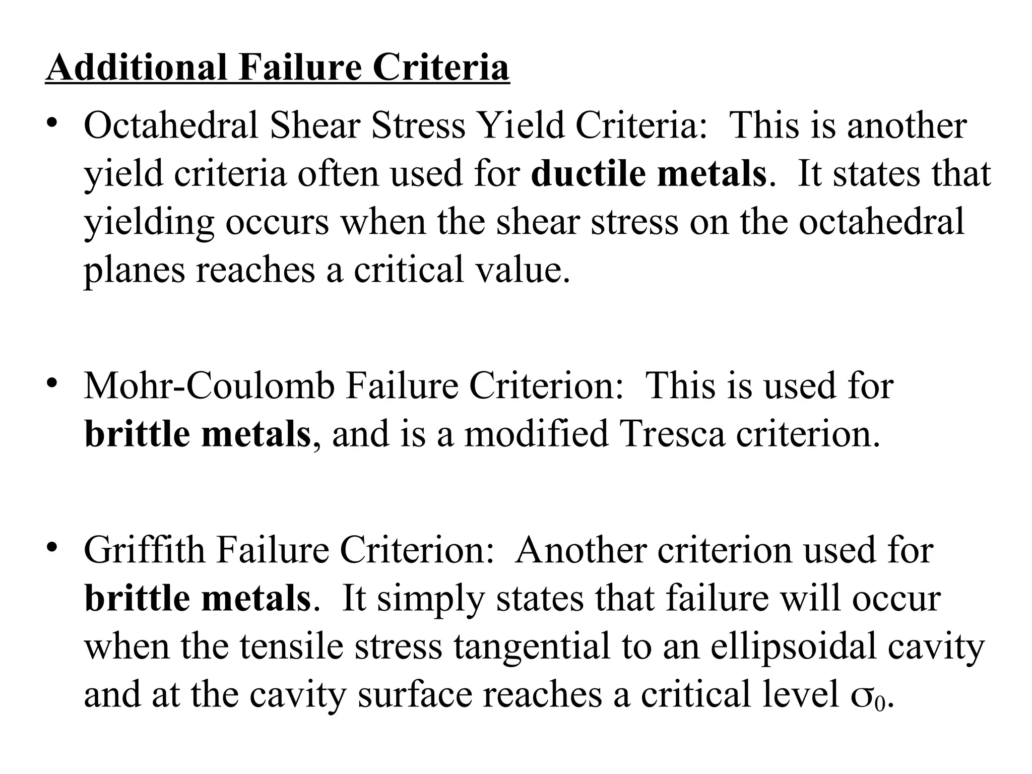 Module 5 on theory of plasticity for CE501 | PPT
