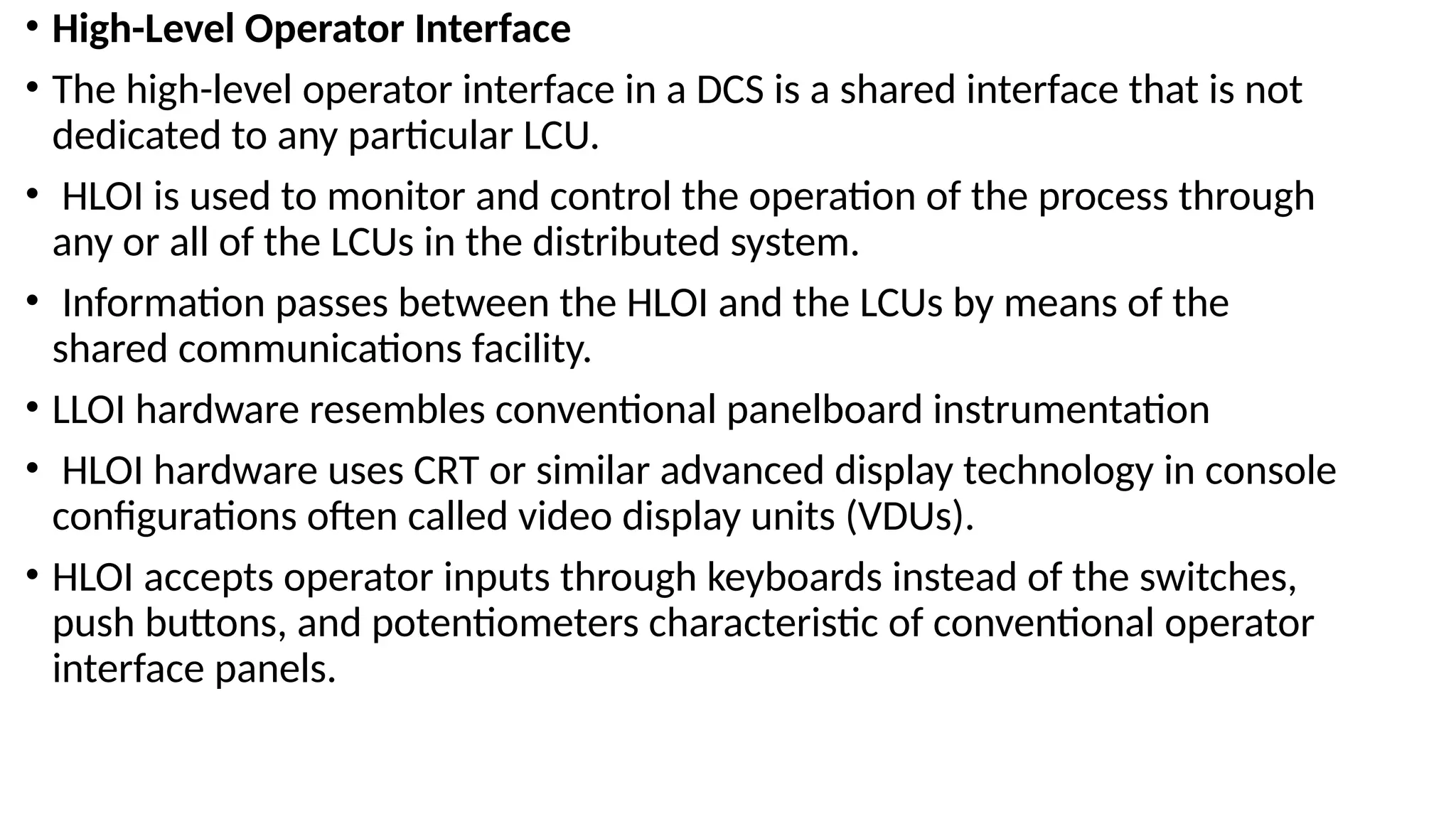 module five operator interface engineering | PPTX